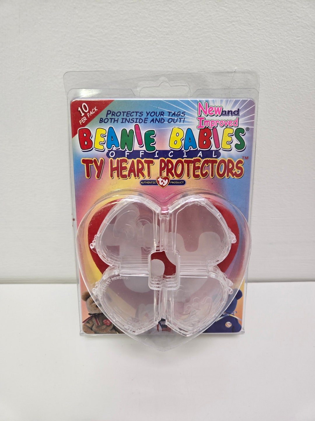 Ty Official Tag Protectors: 10 Pack - *brand New Sealed in Box - Etsy