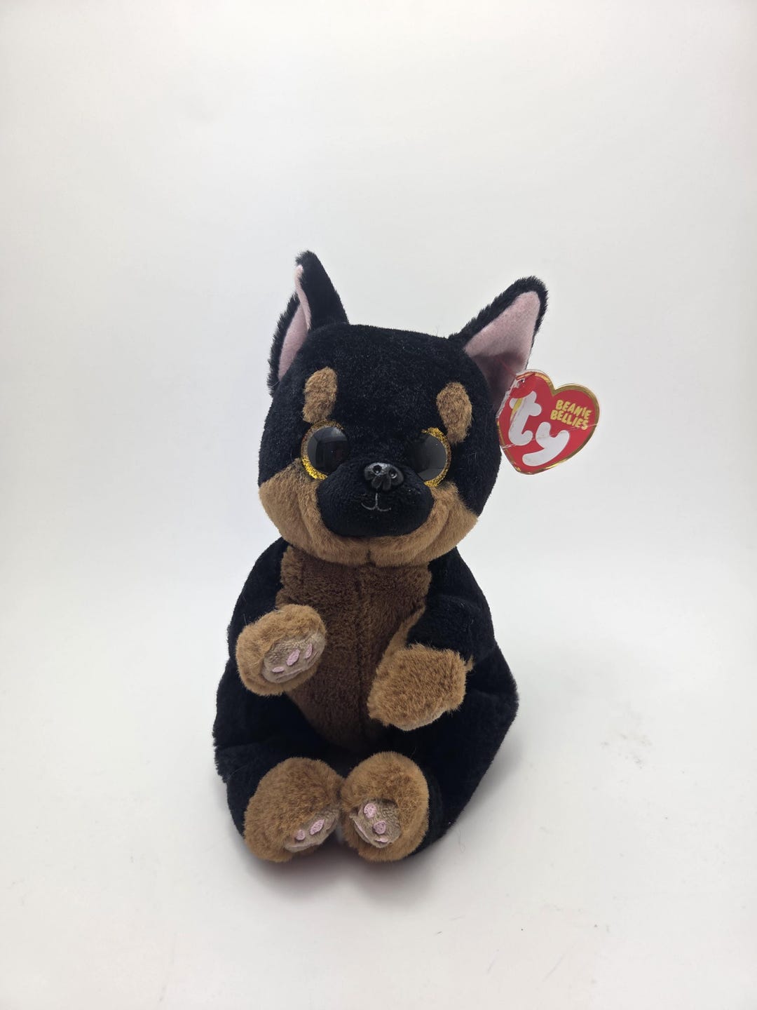 Ty Beanie Bellies “fritz” the Dog Plush Non Mint Tag! (8 Inch) - Etsy UK