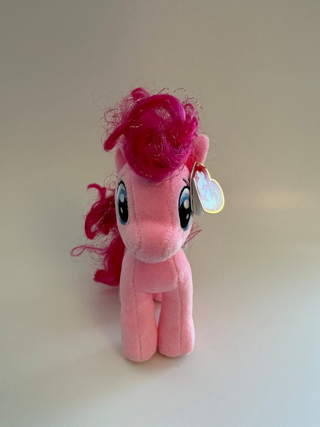 Ty Beanie Baby “pinkie Pie” the Pink Pony From My Little Pony! (7 Inch ...