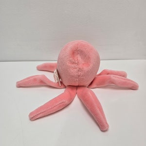 Ty Beanie Baby “inky” the Adorable Pink Smiling Octopus (6.5 Inch) - Etsy