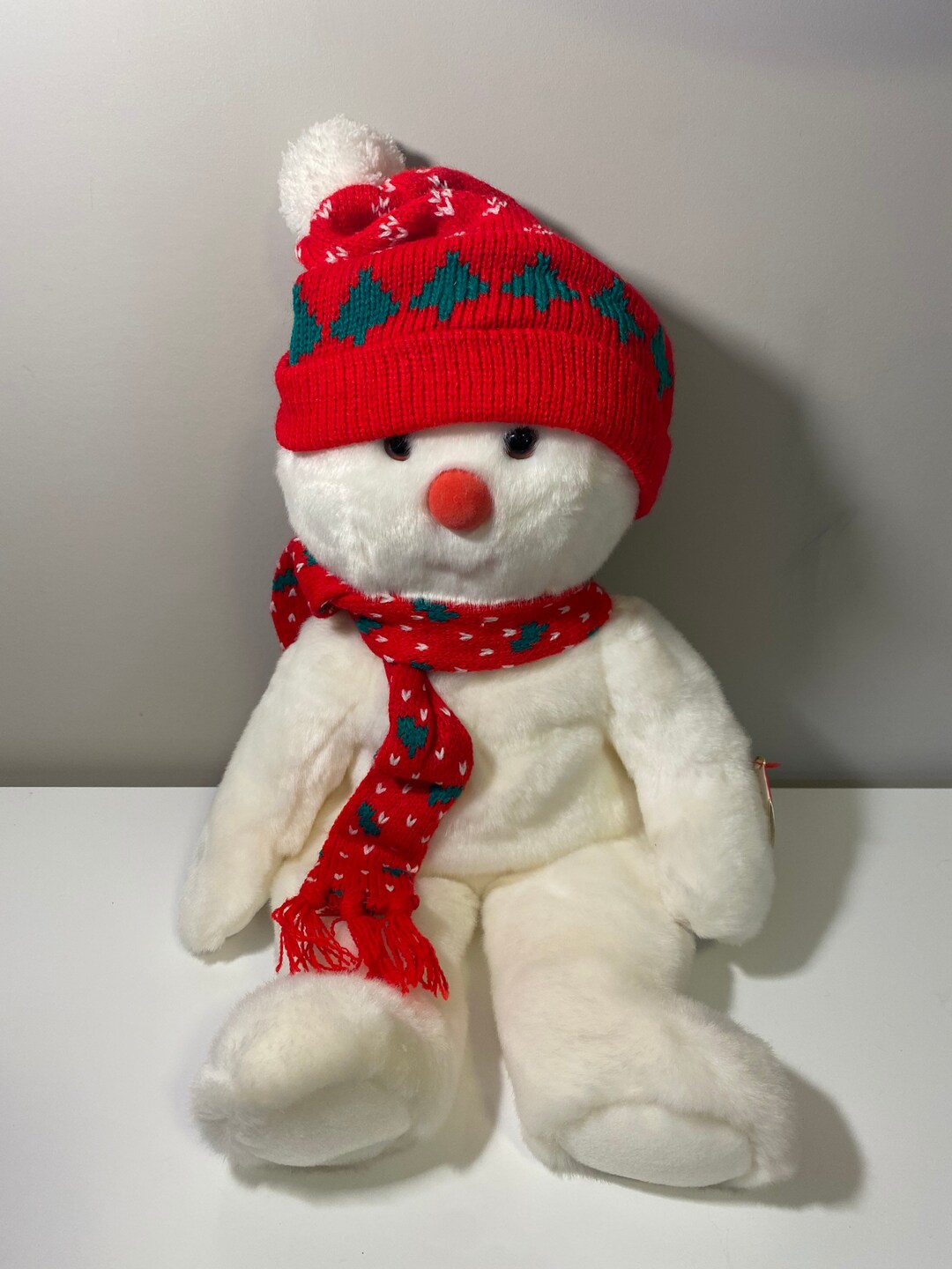 Ty Beanie Buddy “snowboy” the Snowman (14.5 Inch) - Etsy