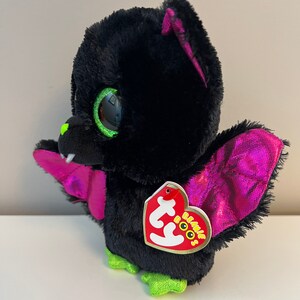 TY Beanie Boo “igor” the Bat With Green Sparkly Eyes (6 Inch) - Etsy