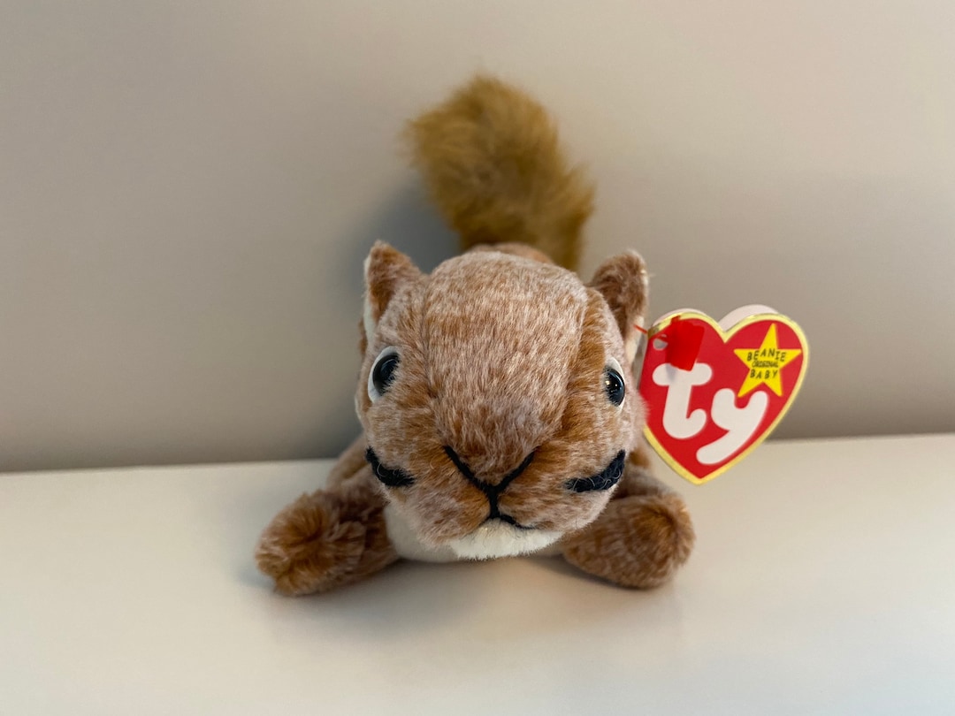 Ty Beanie Baby chipper the Chipmunk 6.5 Inch - Etsy