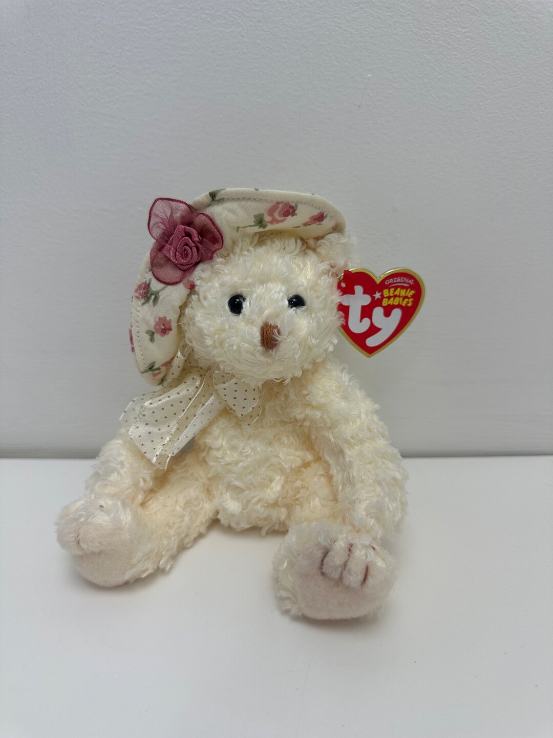 Ty Beanie Baby “nana” the Adorable Bear With Hat - Internet Exclusive ...
