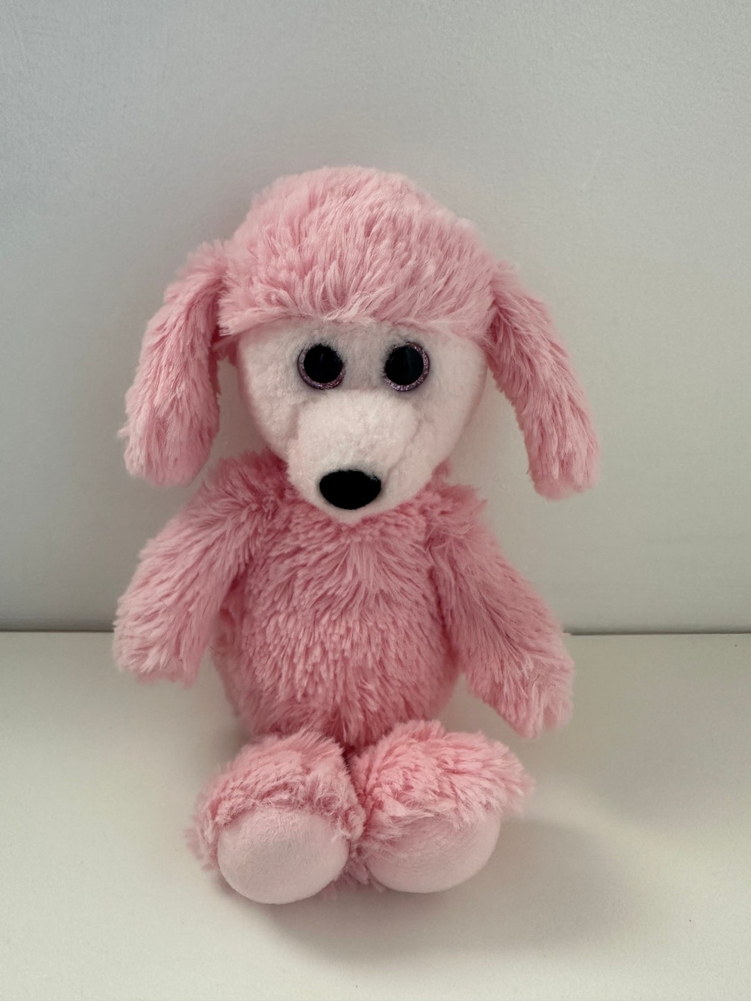 TY Attic Treasure “pricilla” the Pink Poodle - No Hang Tag or Tush Tag ...
