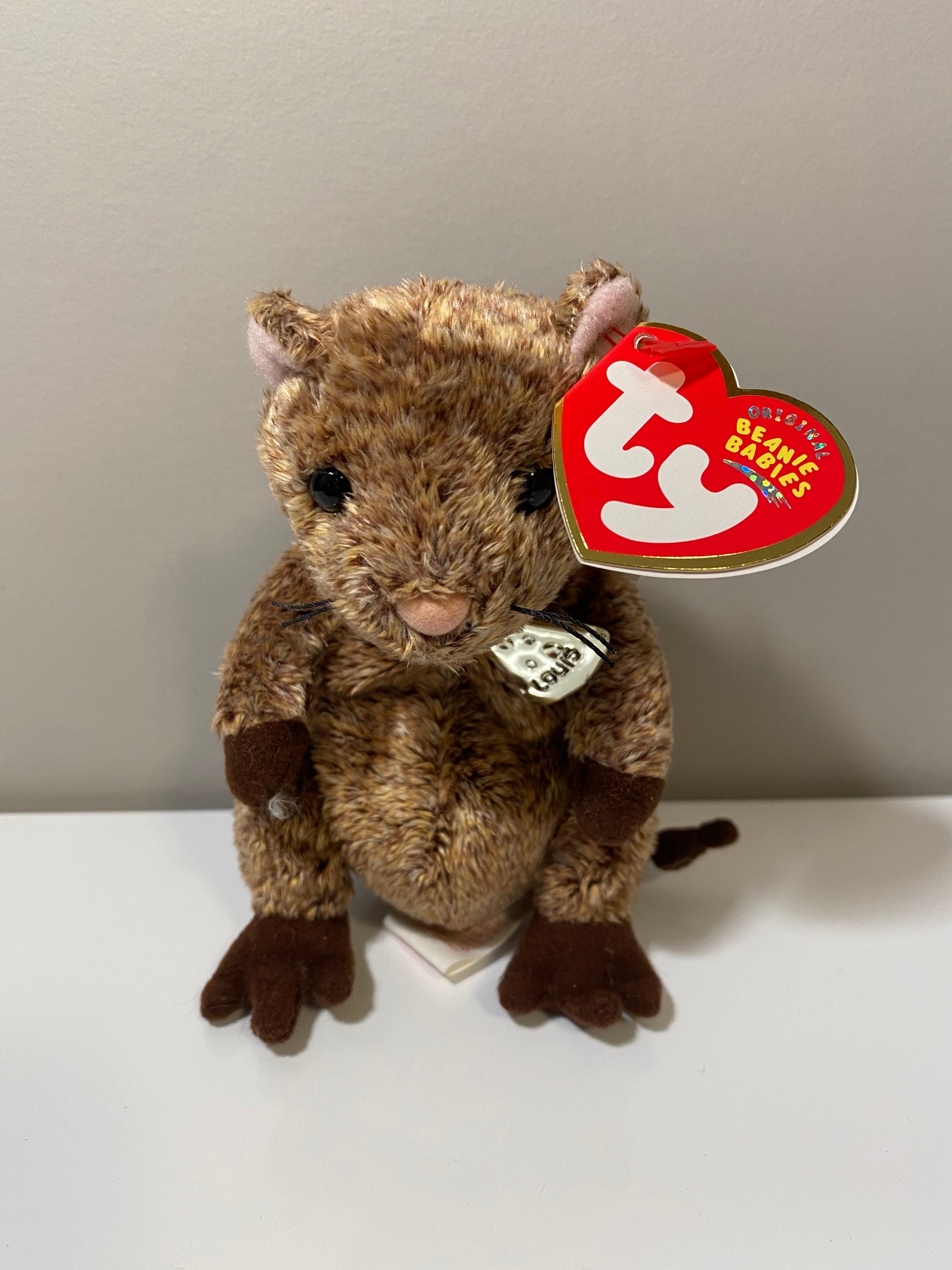 TY Beanie Baby louis the Mouse Garfield Movie Beanie 5 - Etsy
