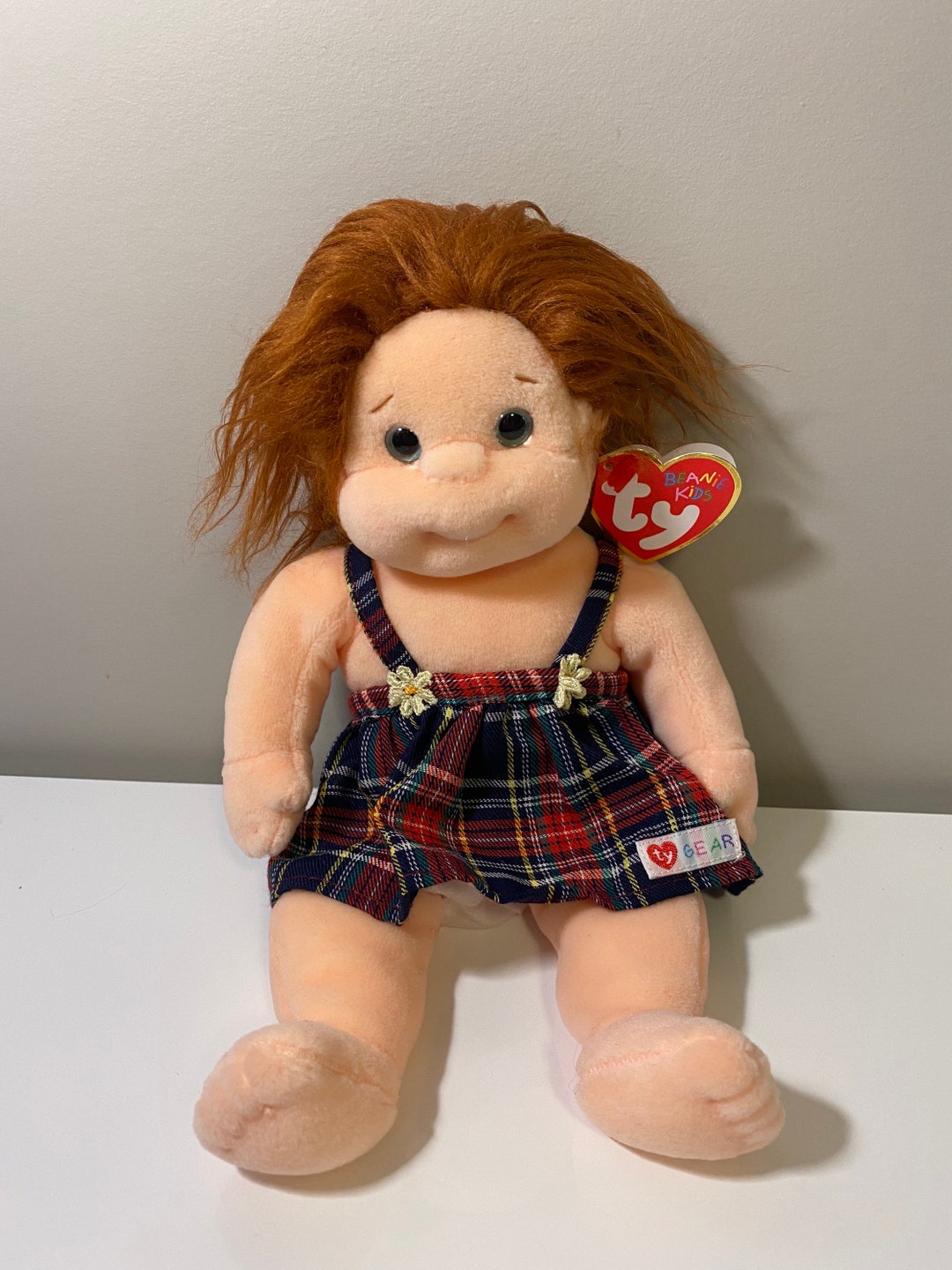Ty Beanie Kid “ginger” the Collectable Doll (10 Inch) - Etsy