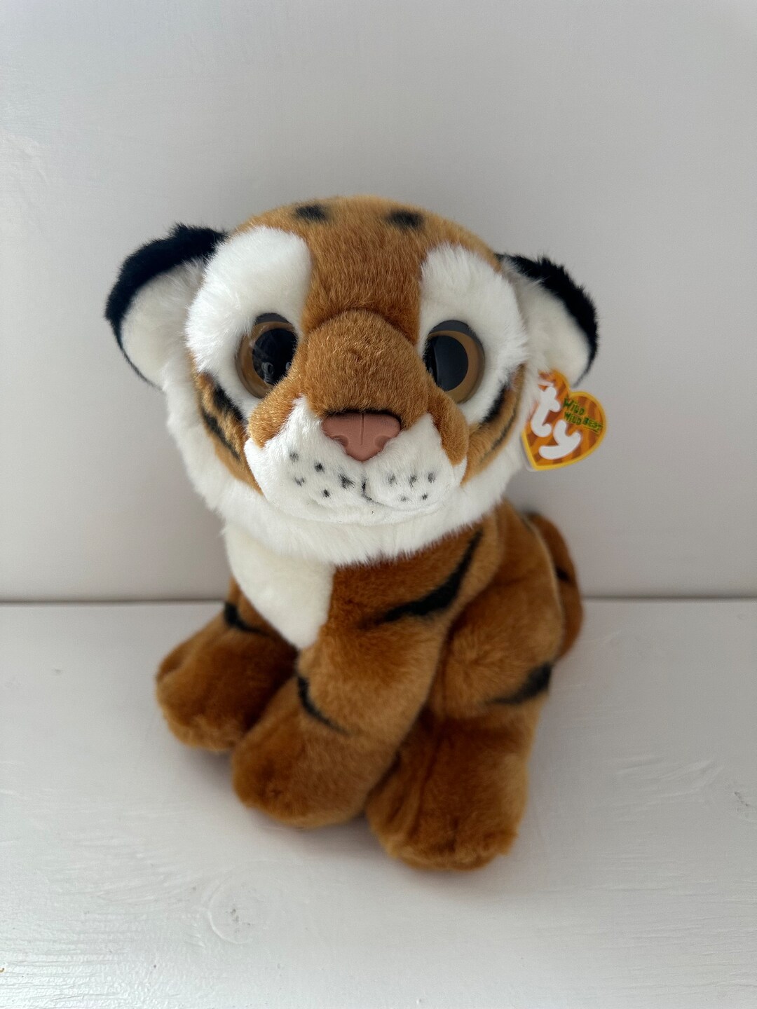 Ty Wild Wild Best Collection “pouncer” the Bengal Tiger *rare* (10 Inch ...
