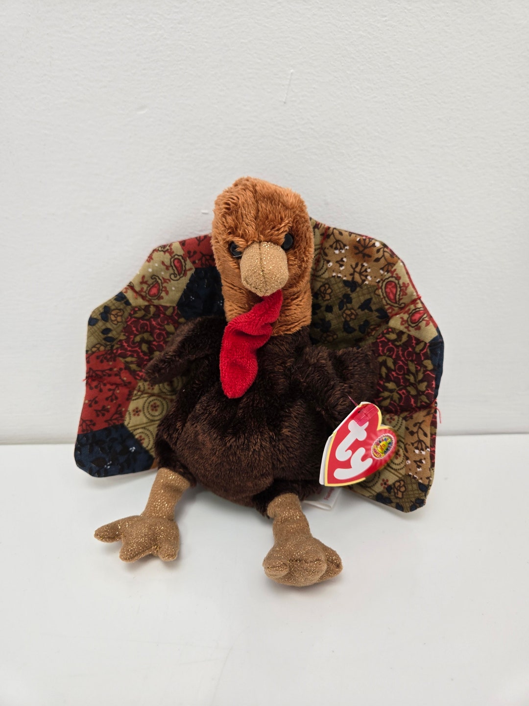 Ty Beanie Baby “feastings” the Turkey - Beanie Baby of the Month *rare ...