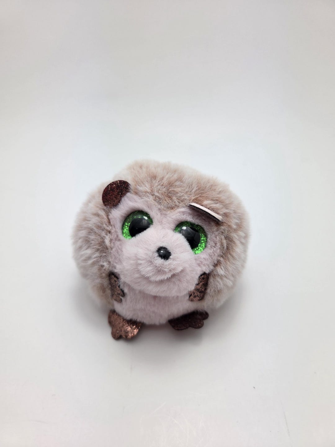 Ty Puffies Teeny Tys “hazel” the Hedgehog - Small - No Hang Tag! (3 ...
