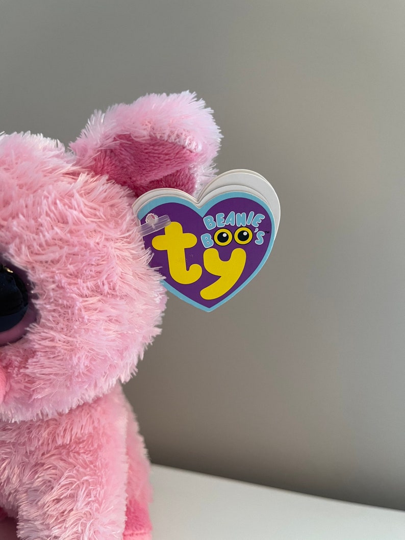 TY Beanie Boo corky the Pink Pig 6 Inch - Etsy