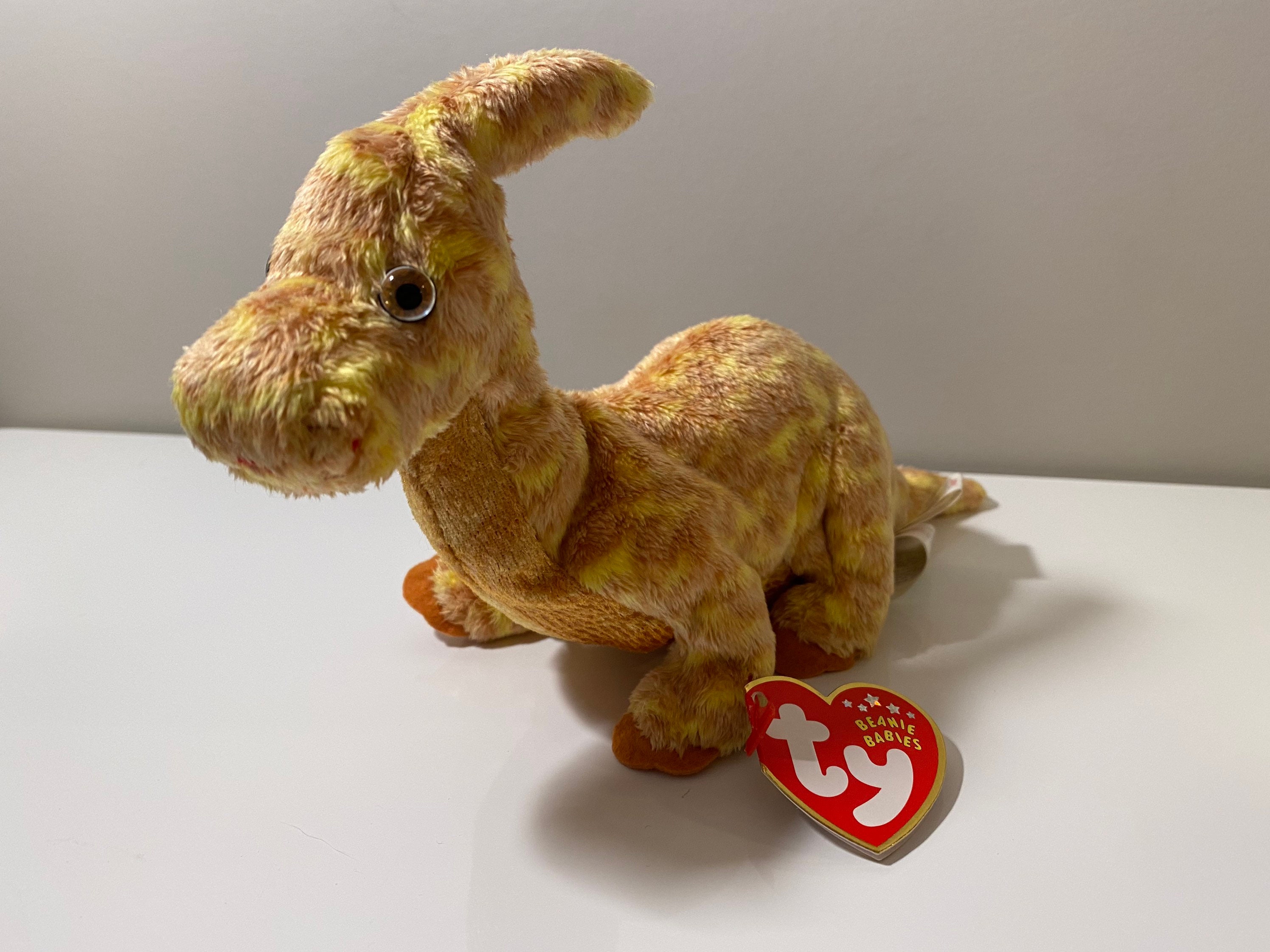 TY Beanie Baby Tooter the Adorable Dinosaur Plush 8 inch | Etsy