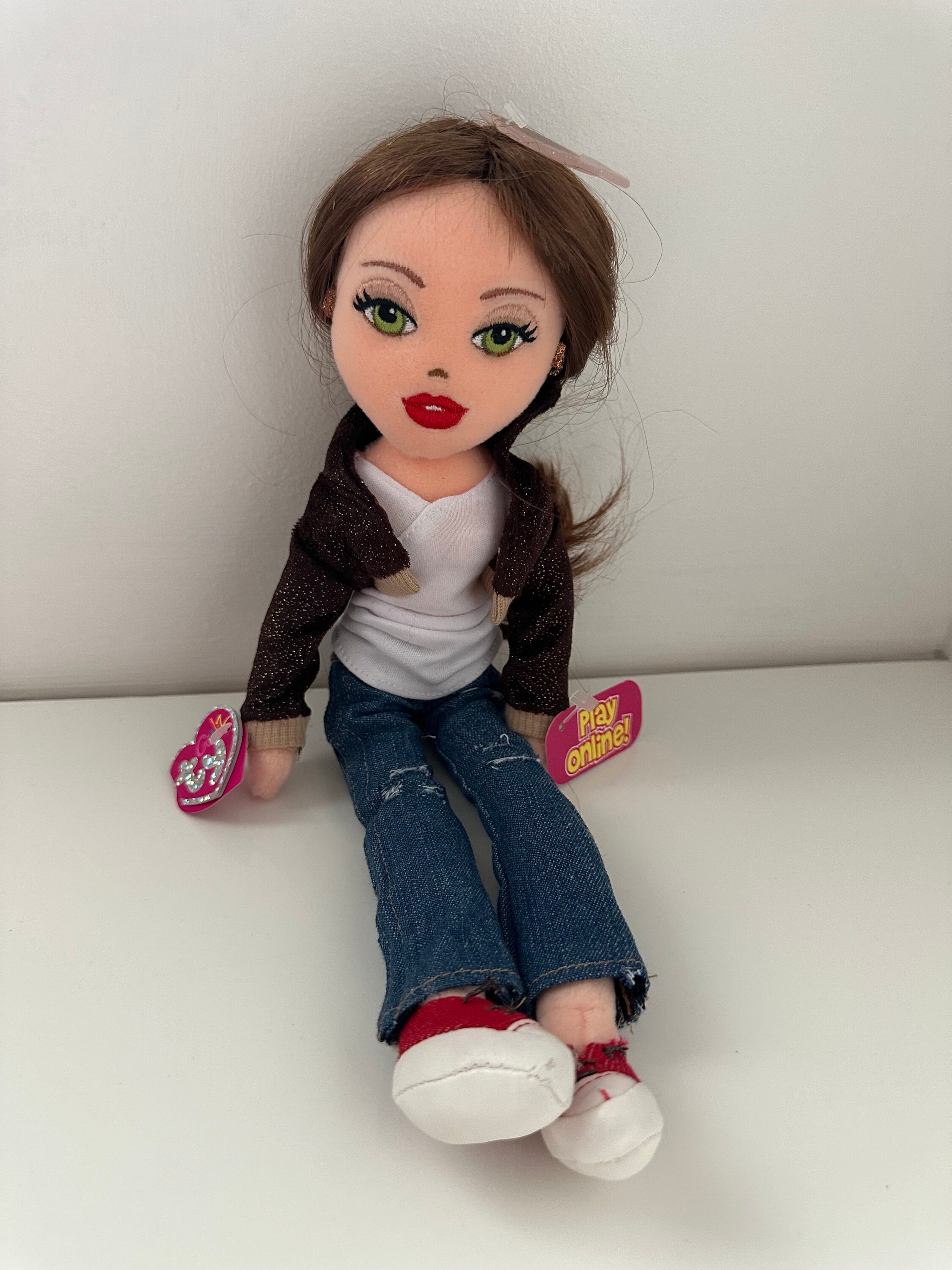 Ty Girlz Collection cutie Cathy the Beanie Barbie Doll Brown - Etsy