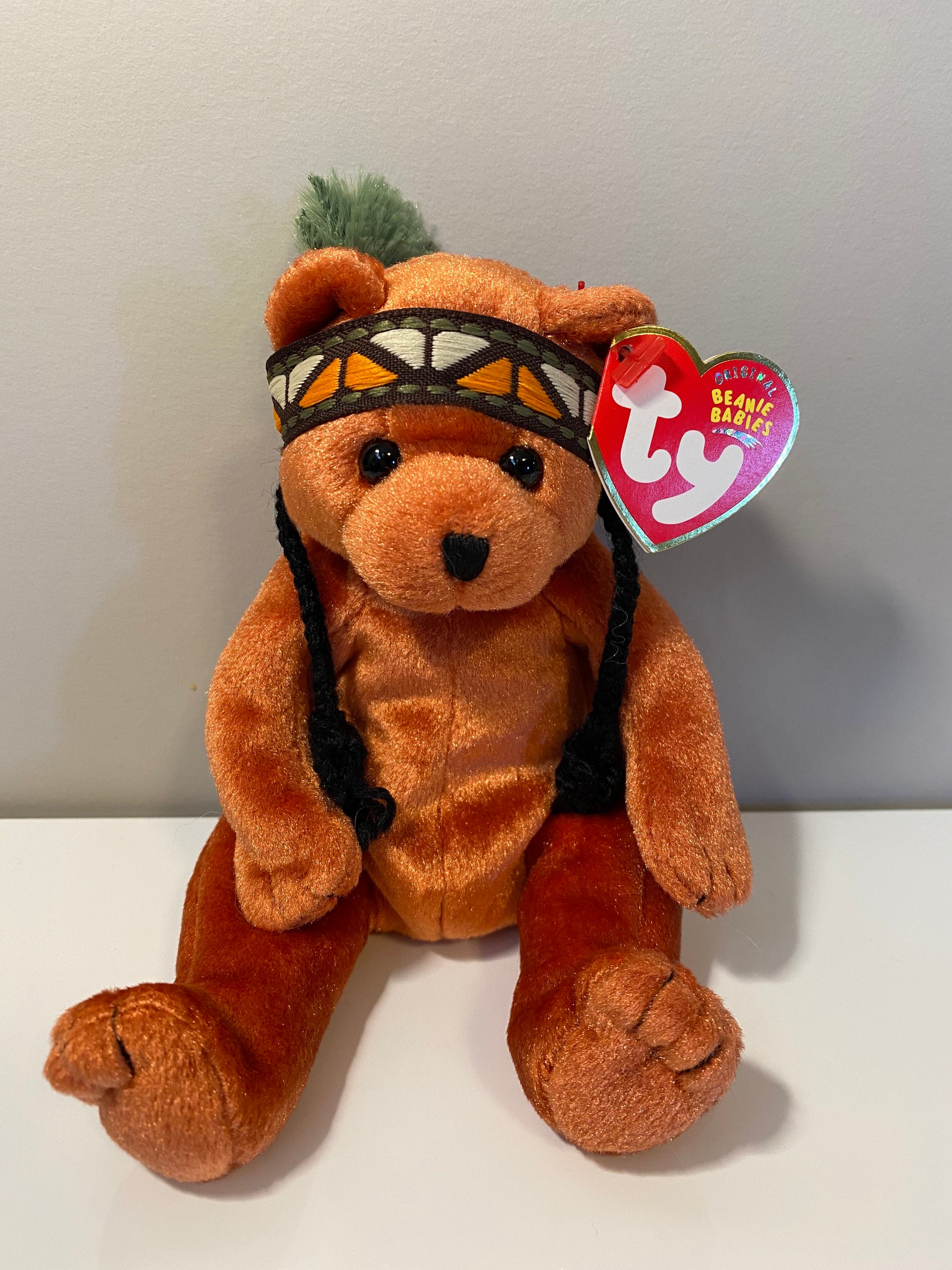 TY Beanie Baby little Feather the First Nations Métis - Etsy