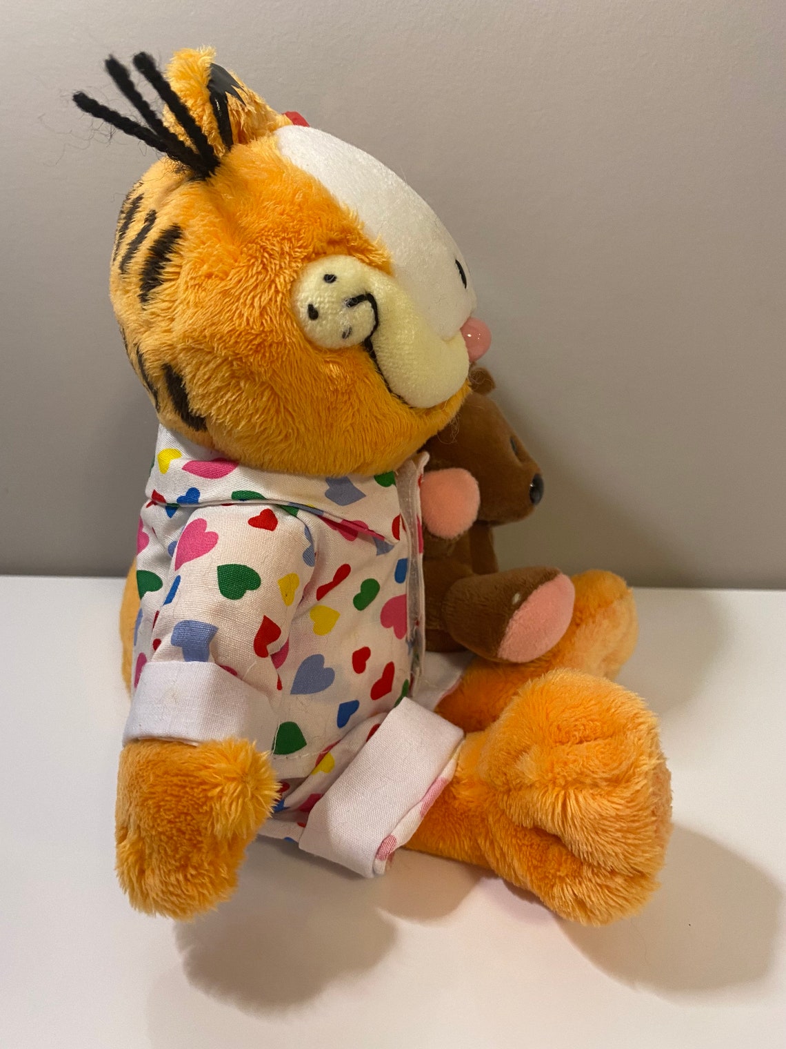 TY Beanie Baby goodnight Garfield the Garfield Cat Holding - Etsy