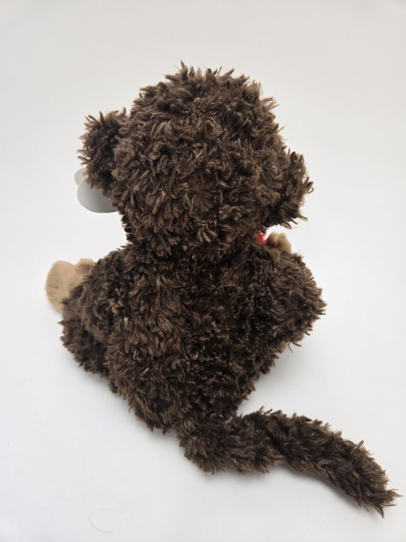 TY Classics Collection “hartwell” the Monkey Holding Red Heart (12 Inch ...