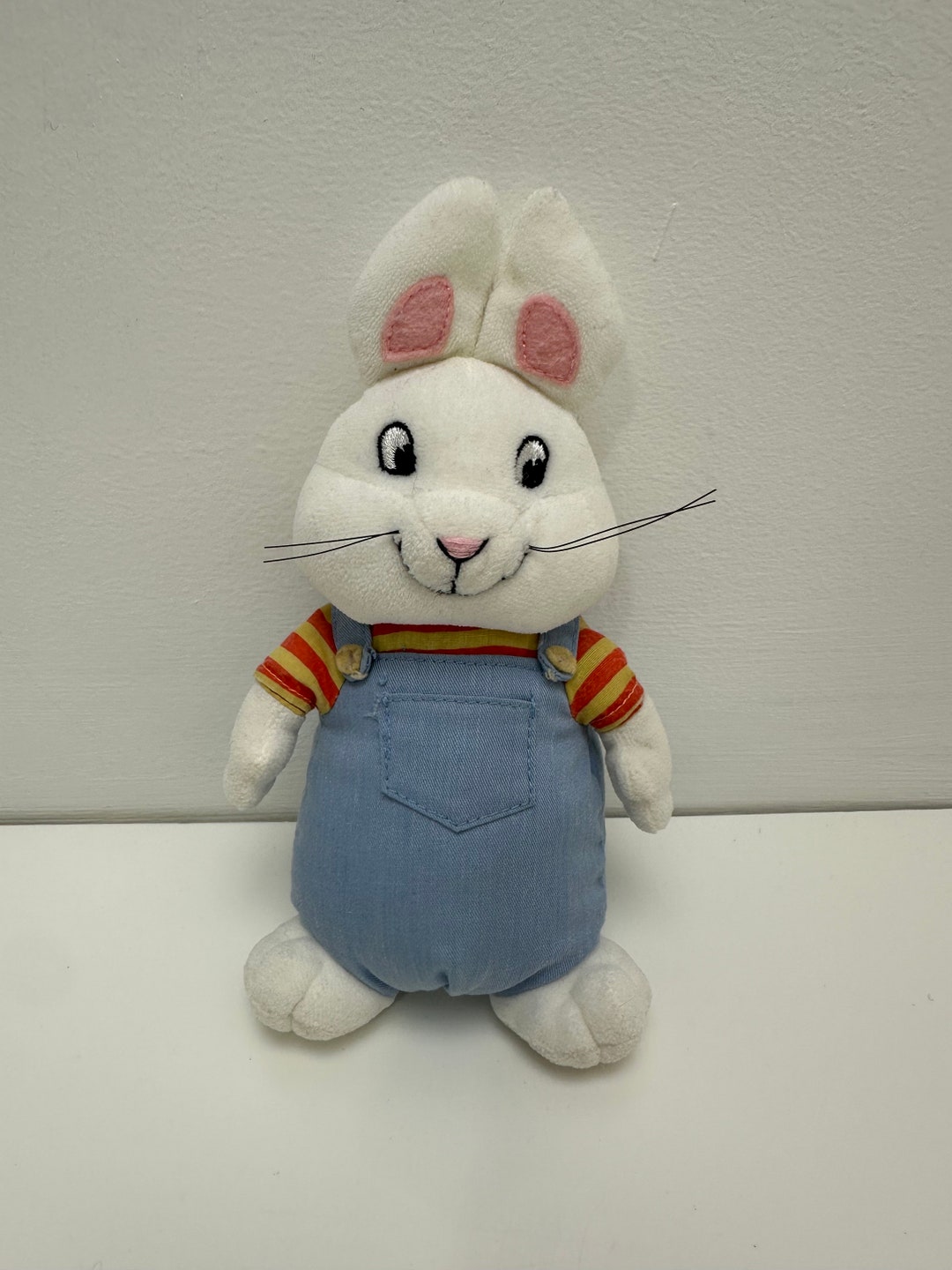 TY Beanie Baby max the Rabbit Nickelodeons TV Show Max & Ruby No Hang ...