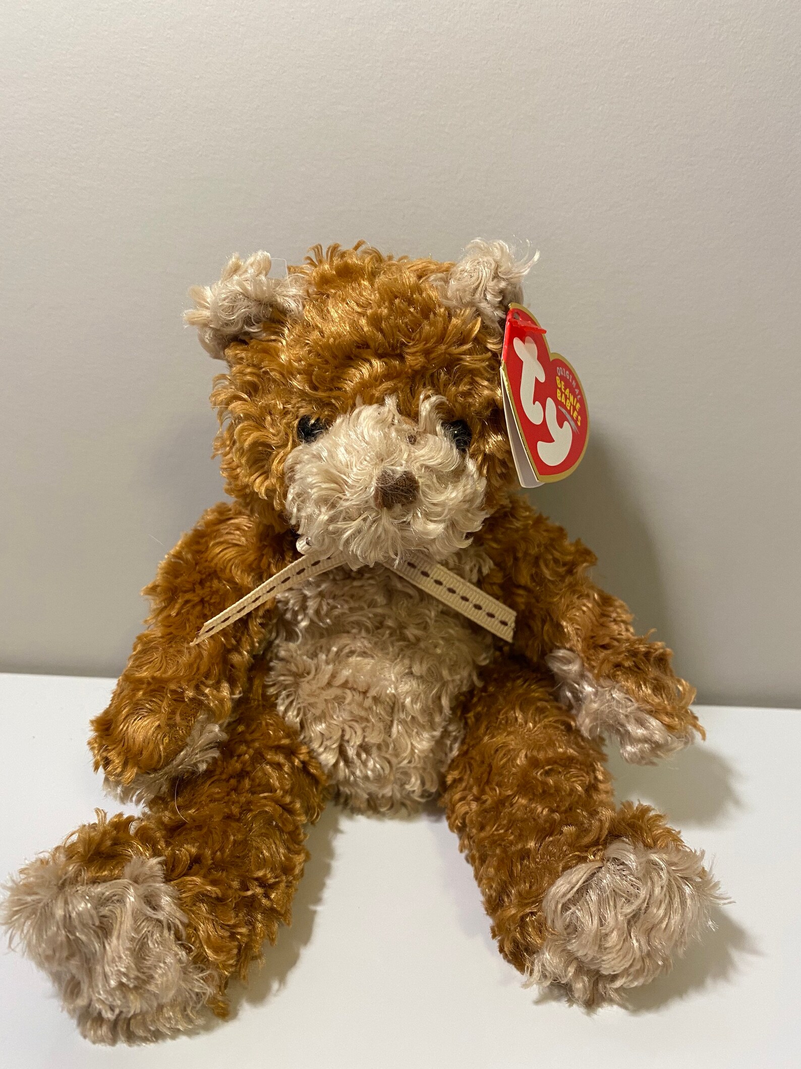 TY Beanie Baby Whittle Dark brown version the Bear Plush | Etsy