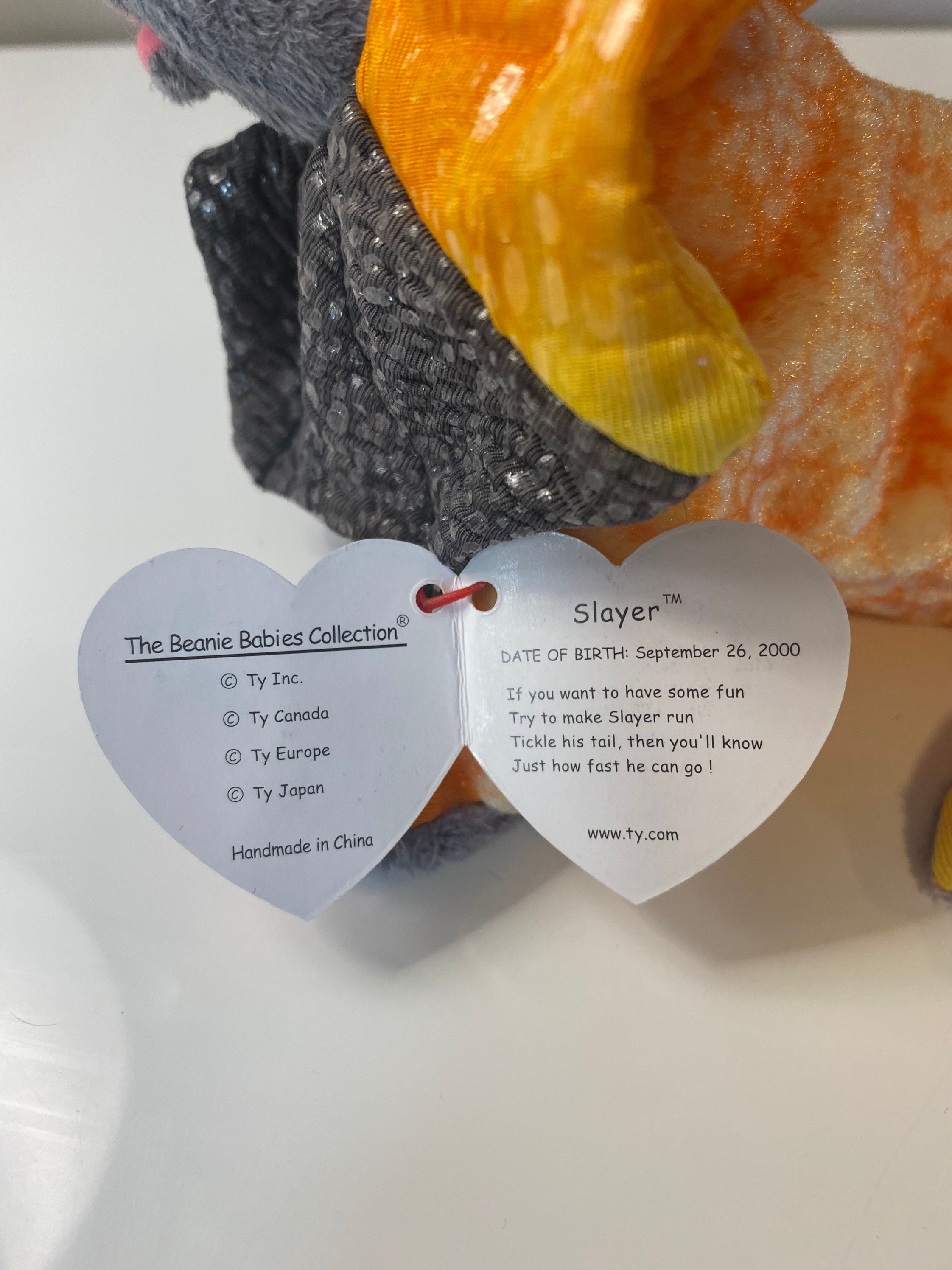 TY Beanie Baby Slayer the Dragon 9.5 inch | Etsy