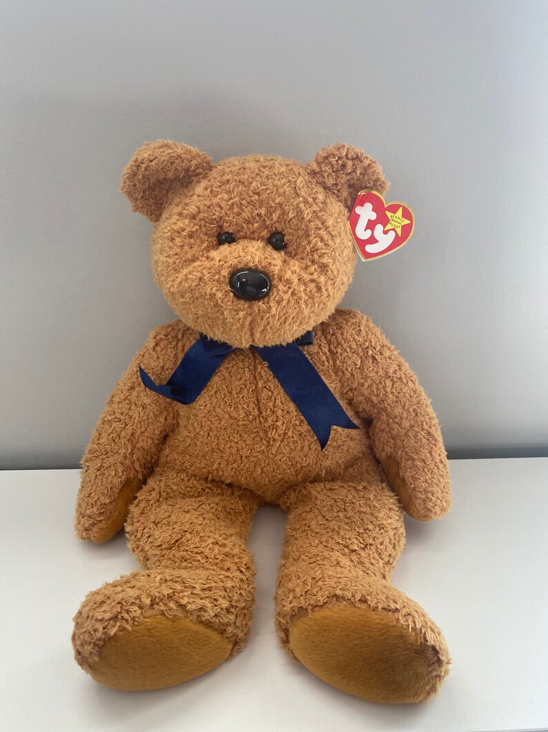 TY Beanie Buddy fuzz the Adorable and Popular Fuzzy Bear | Etsy