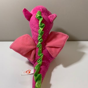 TY Beanie Boo darla the Pink Dragon 6 Inch - Etsy