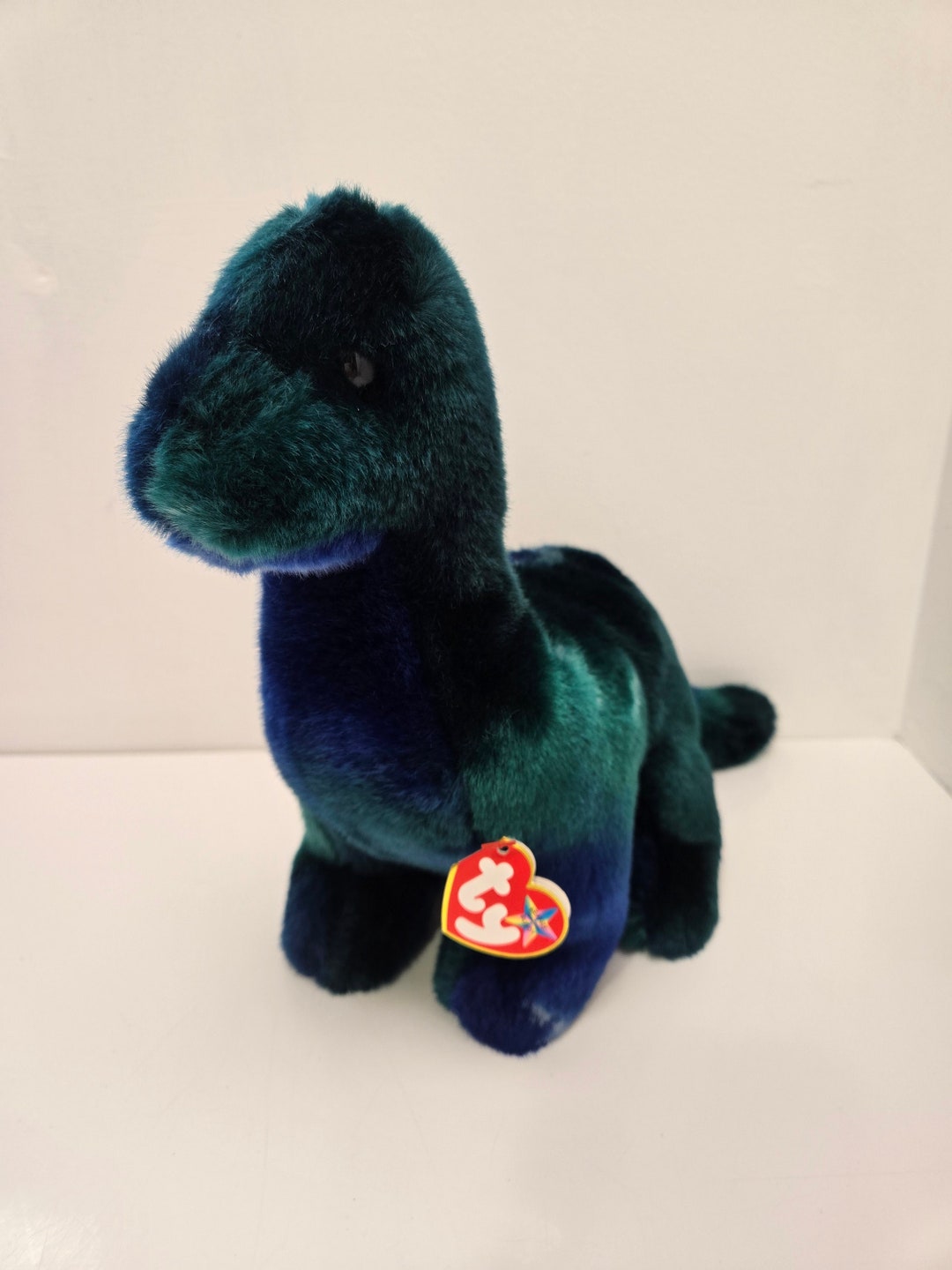 Ty Beanie Buddy bronty the Brontosaurus Dinosaur Exact Colouring Varies ...