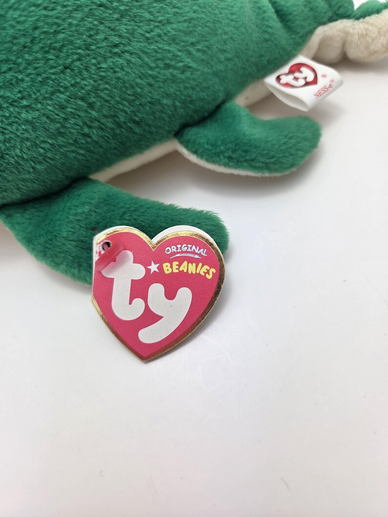Ty Beanie Baby “ness-e” the Loch Ness Monster (version WITHOUT the Logo ...