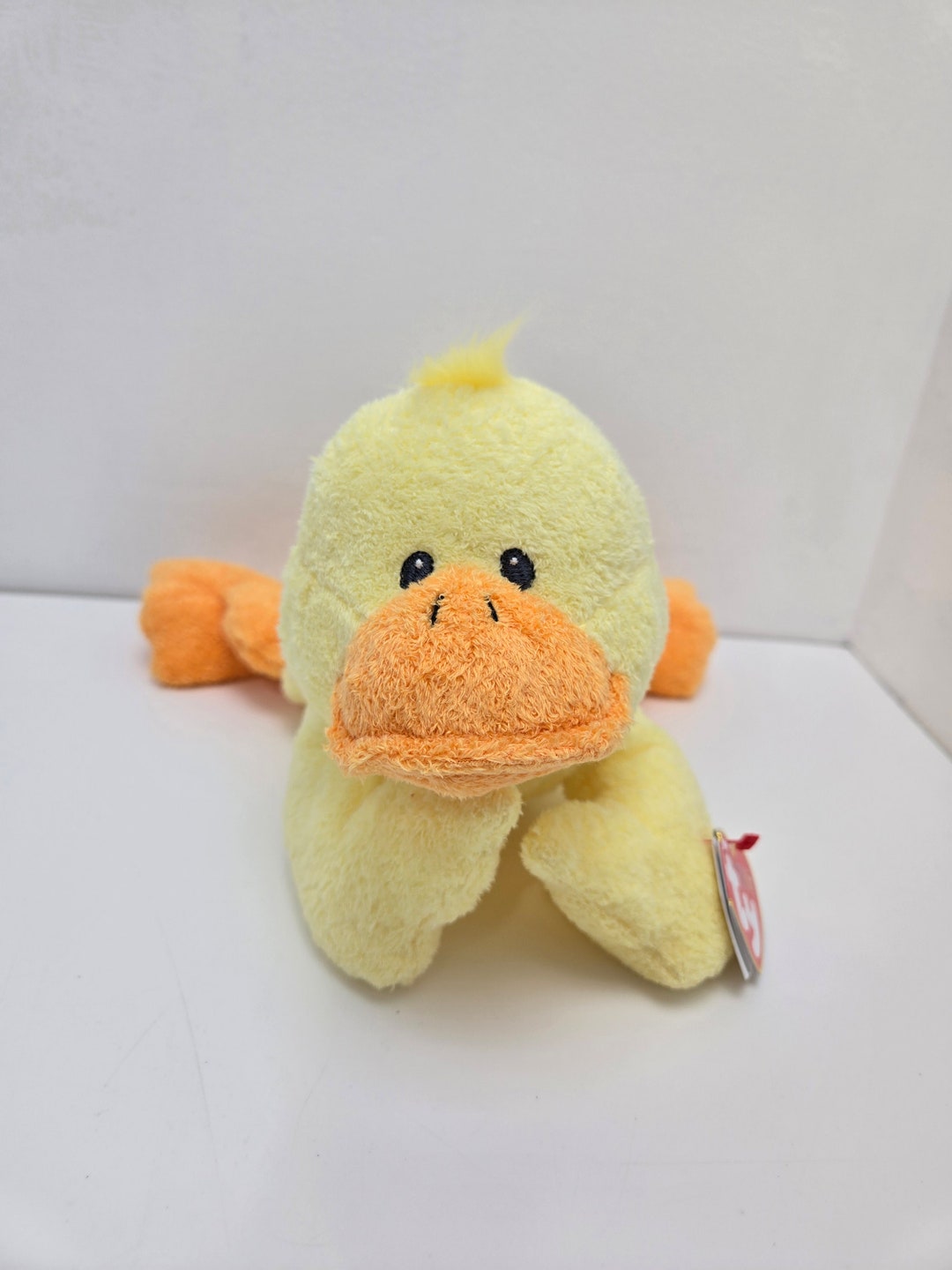 Ty Pluffies Collection “ducky” the Adorable Duck *rare!* (9 Inch) - Etsy