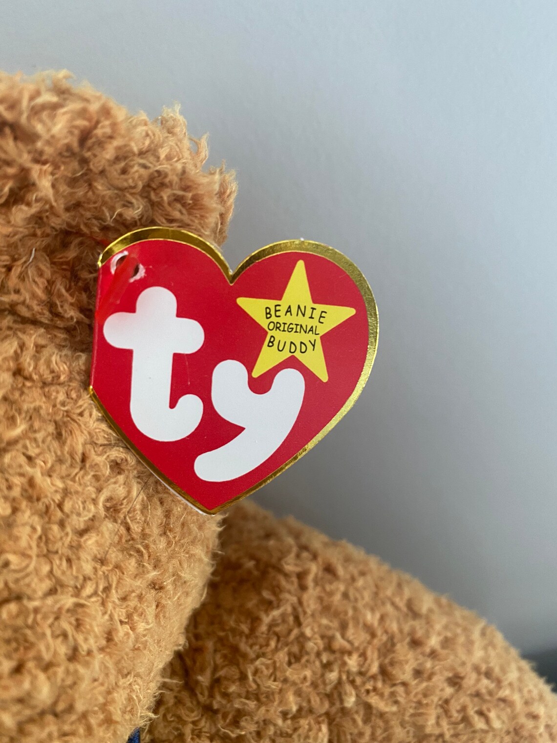 TY Beanie Buddy fuzz the Adorable and Popular Fuzzy Bear | Etsy