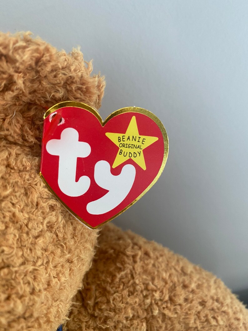 TY Beanie Buddy fuzz the Adorable and Popular Fuzzy Bear | Etsy