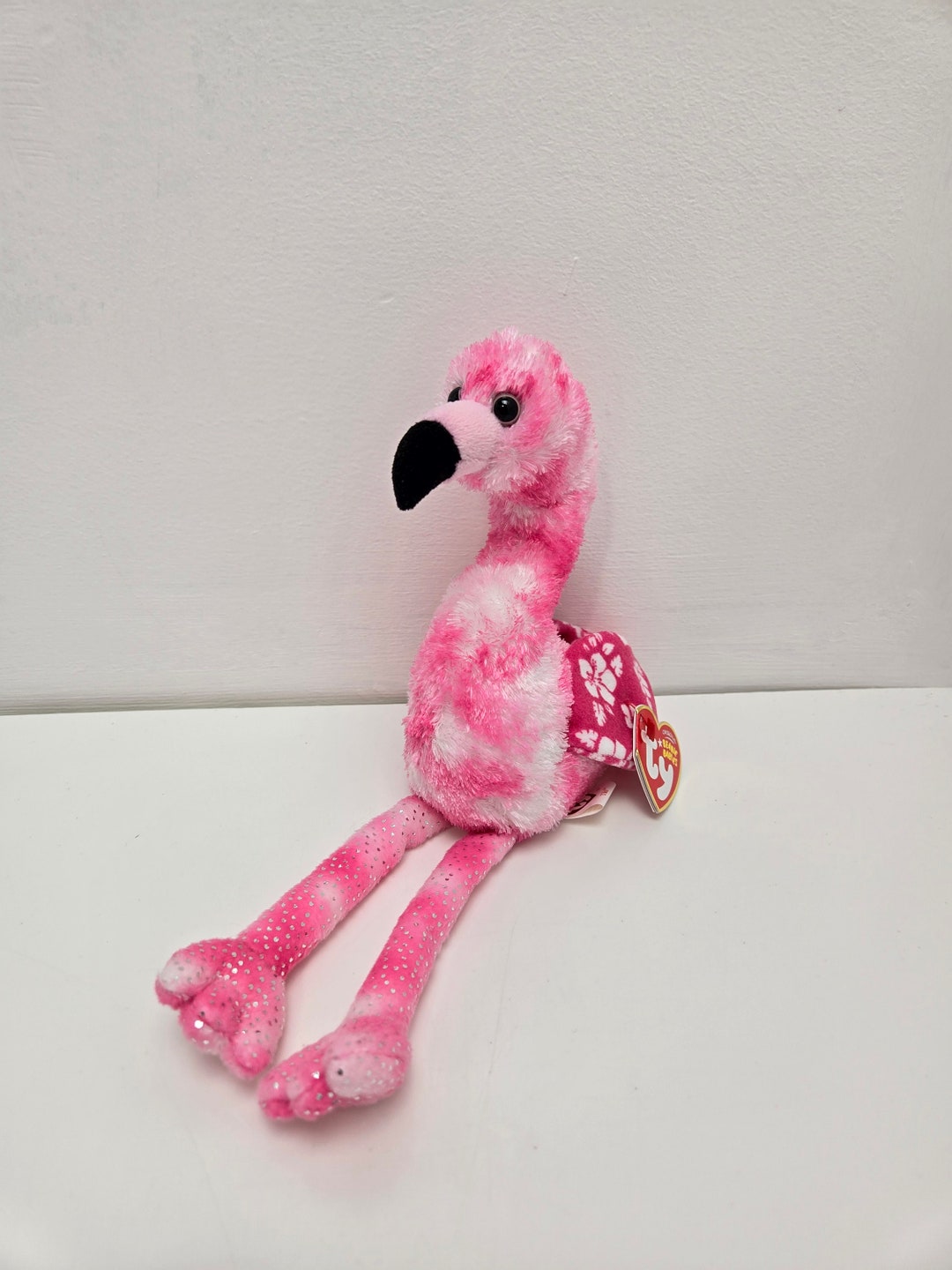 Ty Beanie Baby “tiki” the Flamingo ! (6 Inch) - Etsy