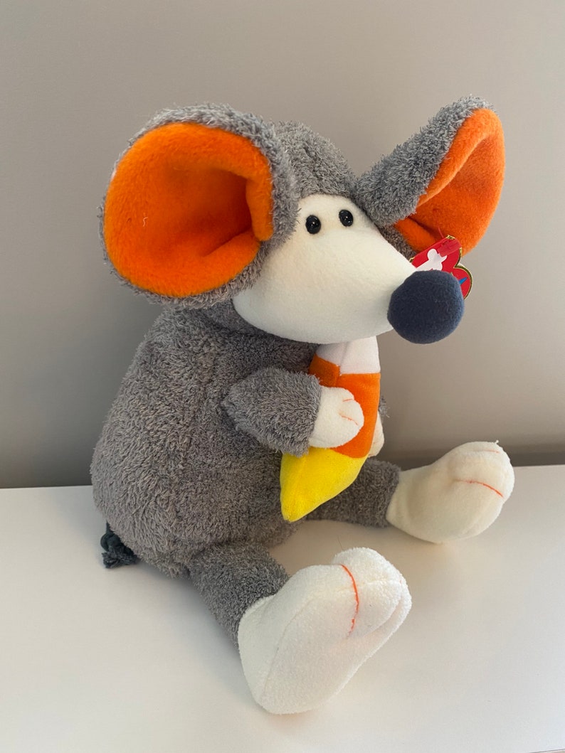 TY Beanie Buddy ratzo the Rat Grey Candy Corn Version - Etsy