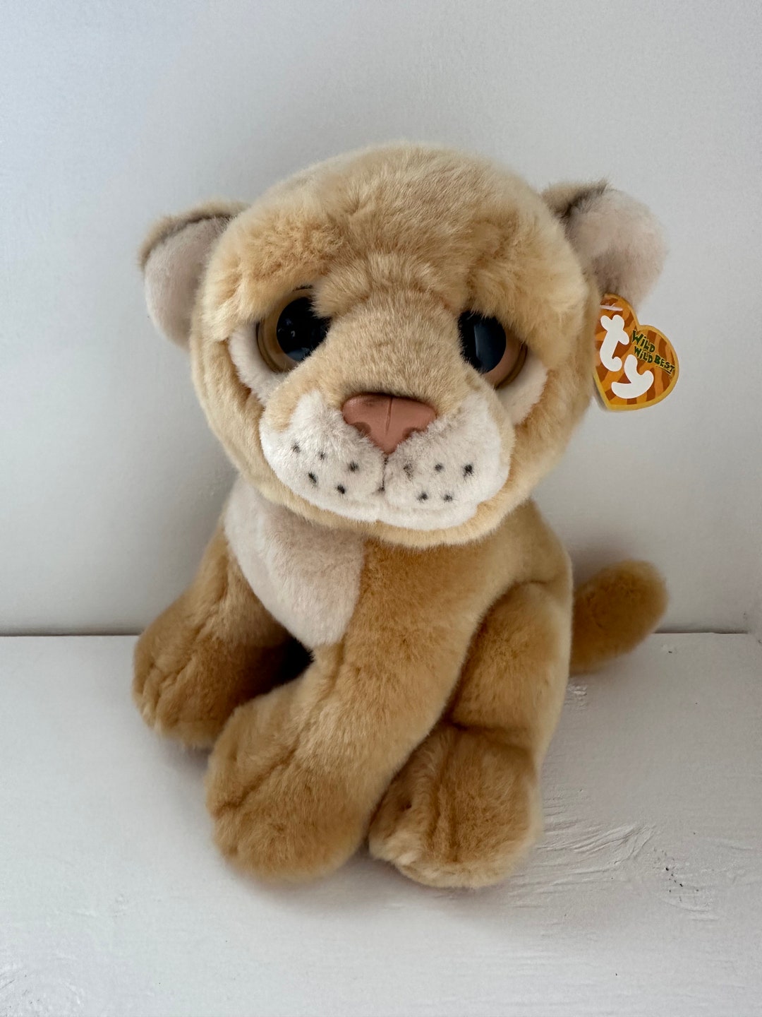 Ty Wild Wild Best Collection “savannah” the Lion *rare* (10 Inch) - Etsy
