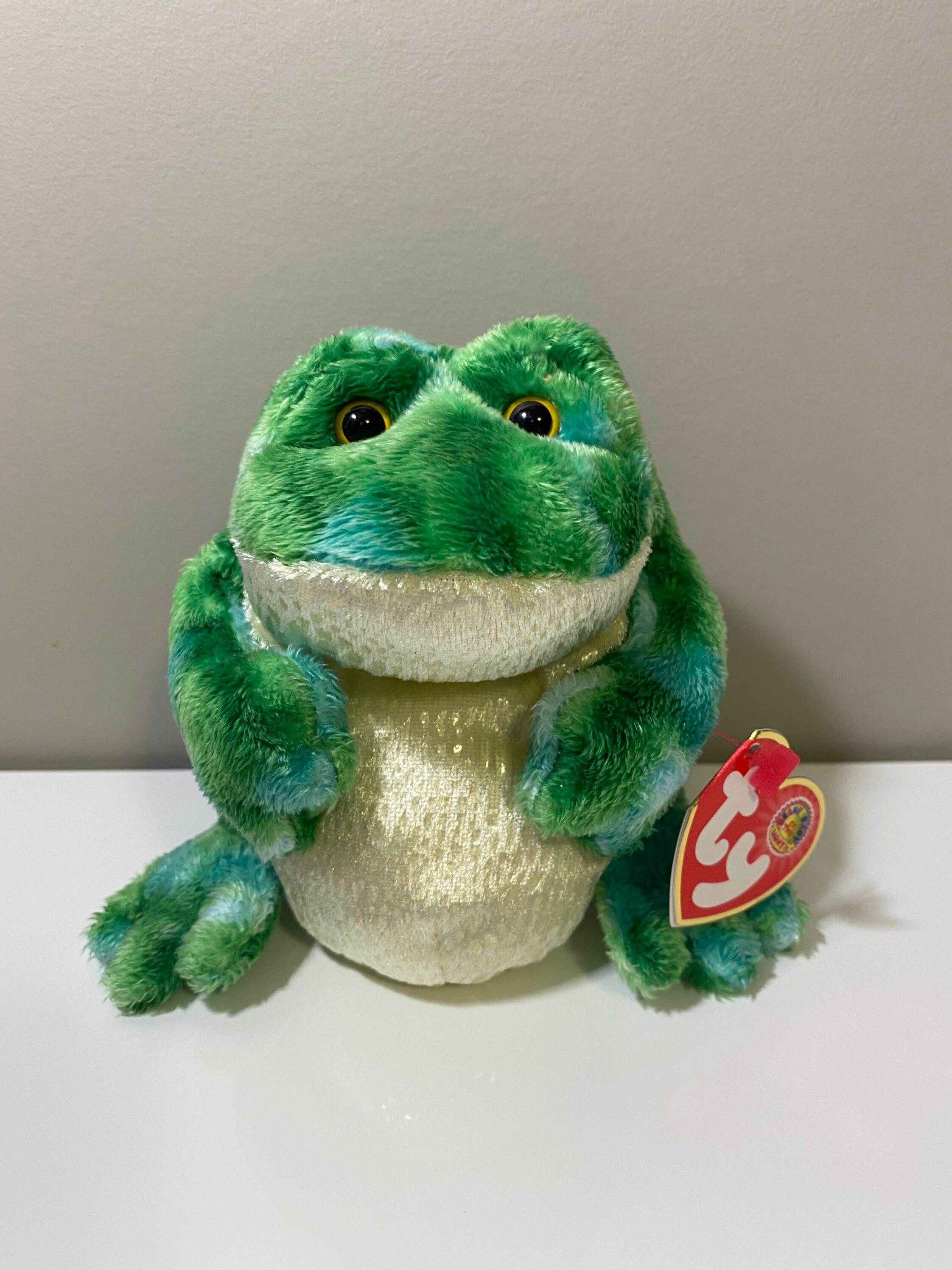 TY Beanie Baby Marsh the adorable Bull Frog Beanie Baby of | Etsy