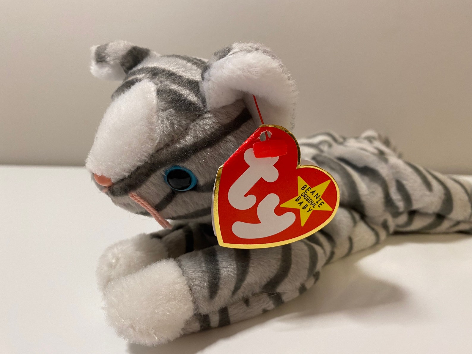 TY Beanie Baby prance the Tabby Cat 8 Inch | Etsy