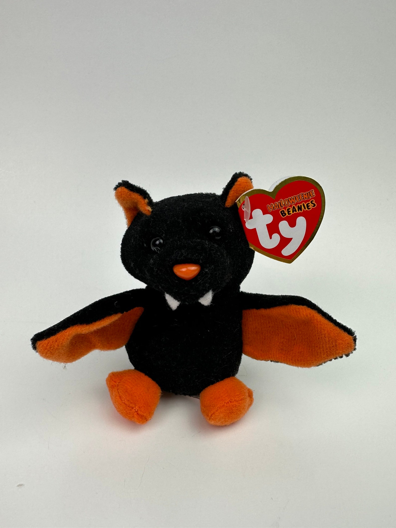 Ty Halloweenie Beanie “swoop” the Black Halloween Bat - Teenie Beanie ...
