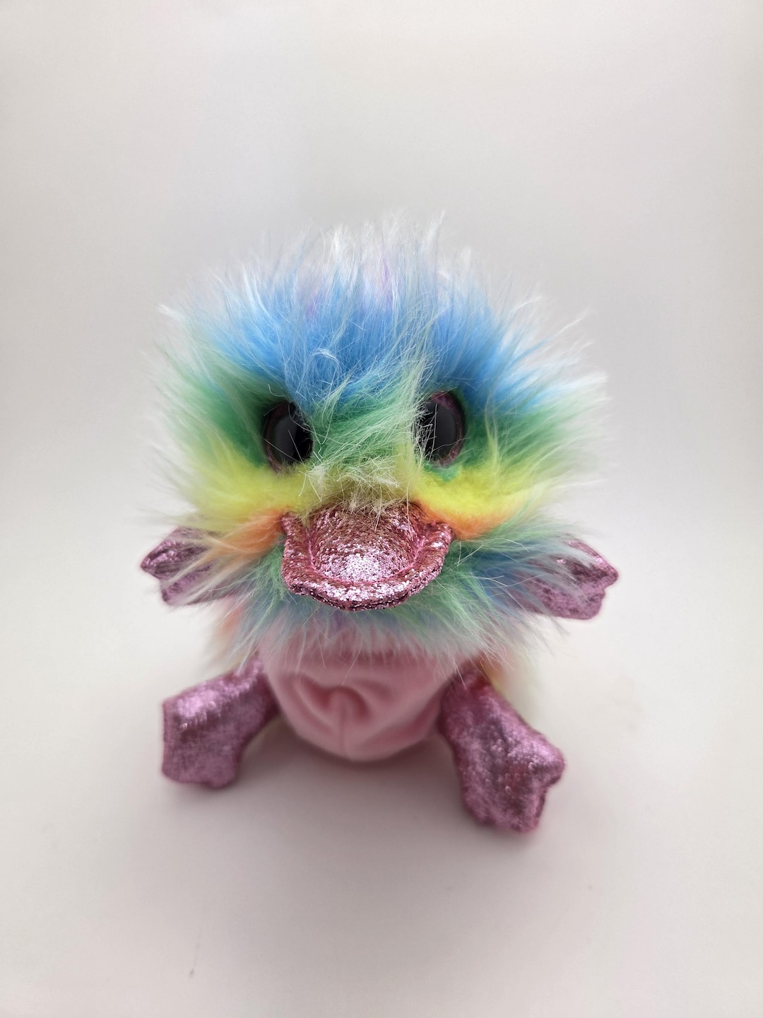 TY Beanie Boo “pippa” the Rainbow Platypus Non Mint Tag - Claire’s ...