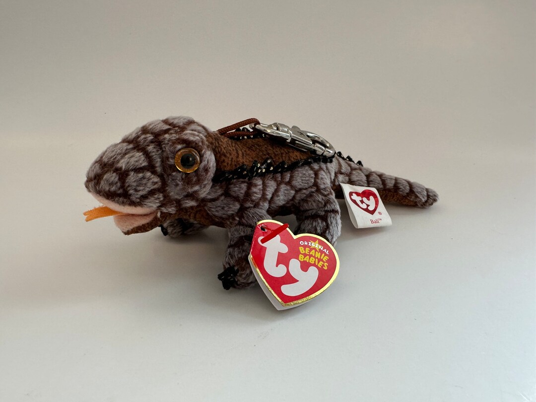 Ty Key Clip Beanie “bali” the Komodo Dragon - Metal Keychain (4 Inch ...
