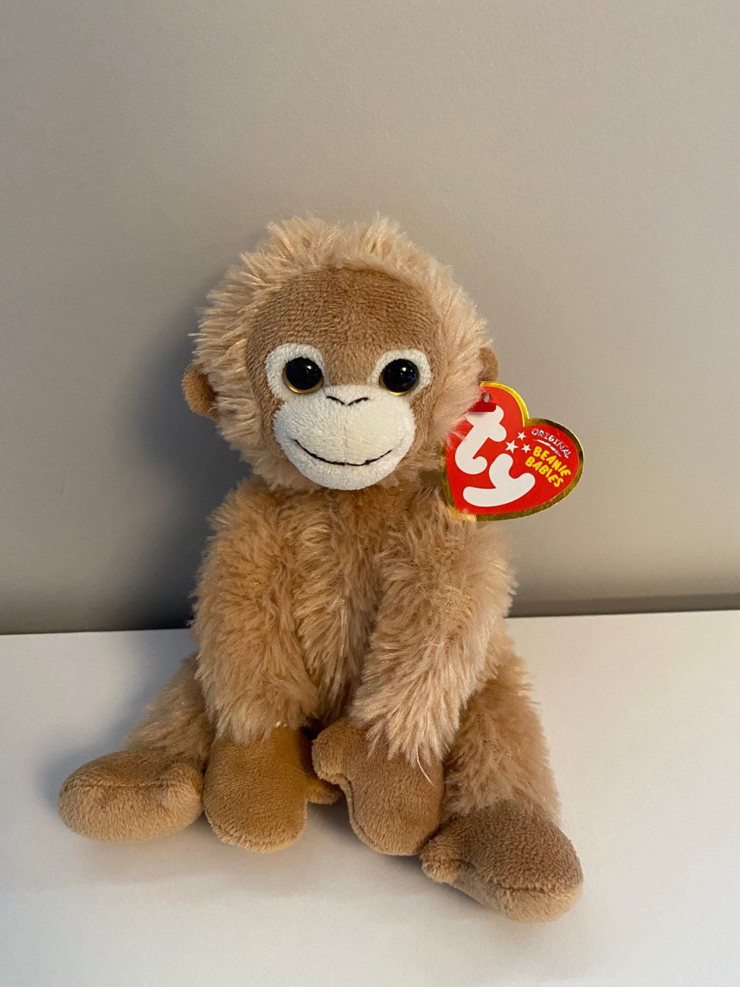 Ty Beanie Baby Bongo the Orangutan Newer Version rare - Etsy UK