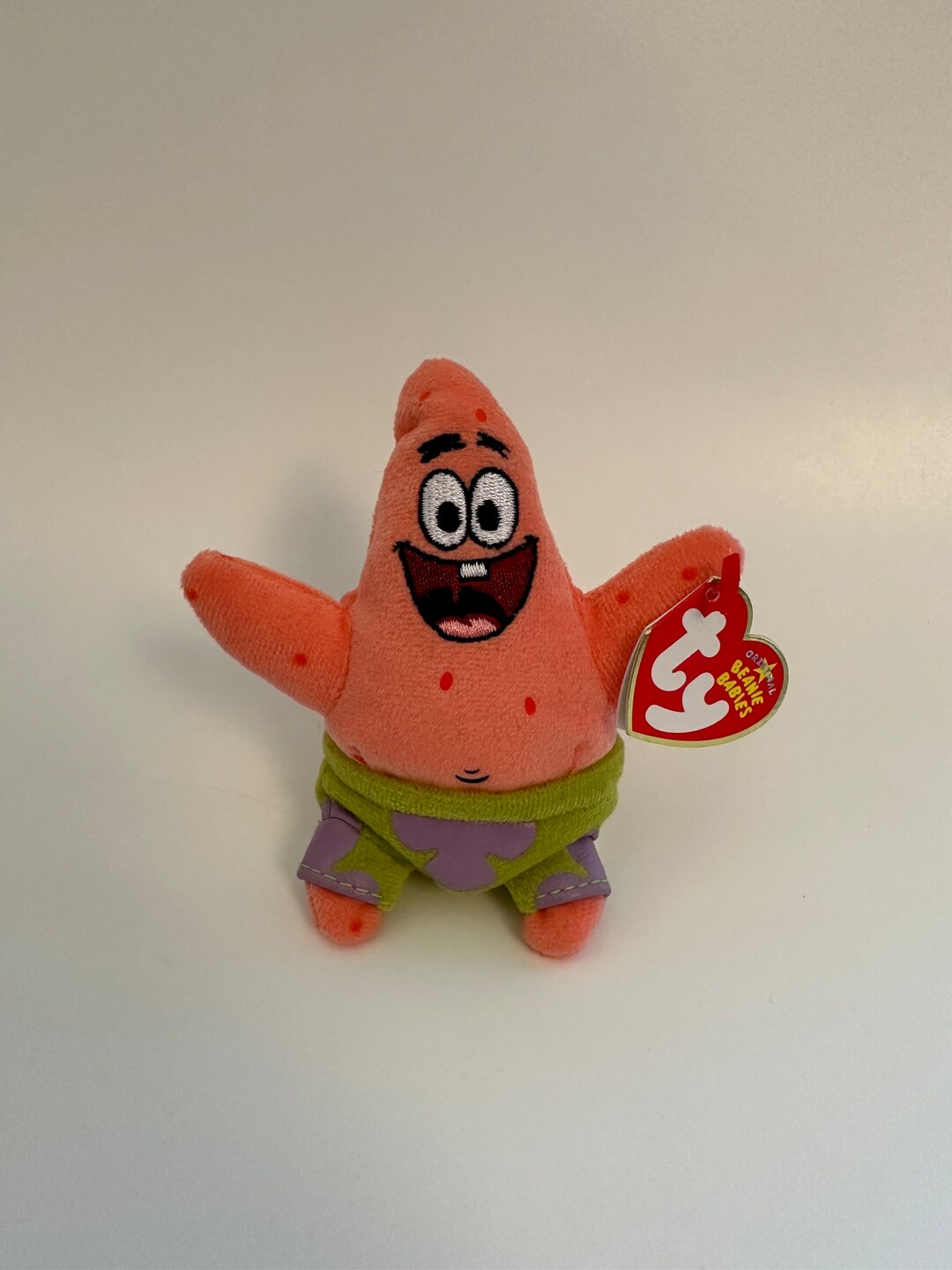 Ty Key Clip / Keychain patrick Star Spongebob Squarepants Metal Key ...