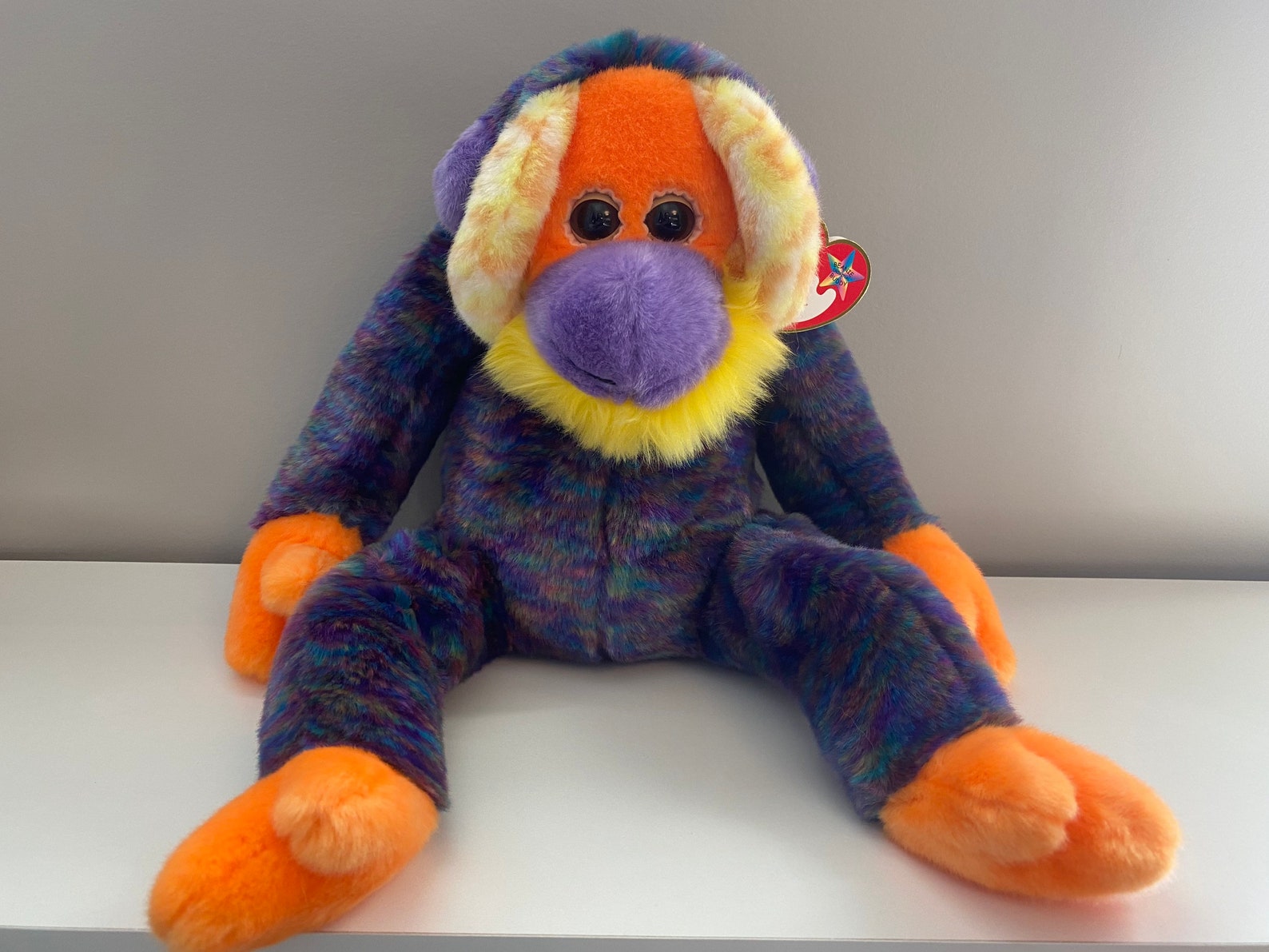 TY Beanie Buddy bananas the Orangutan Plush 13 Inch - Etsy