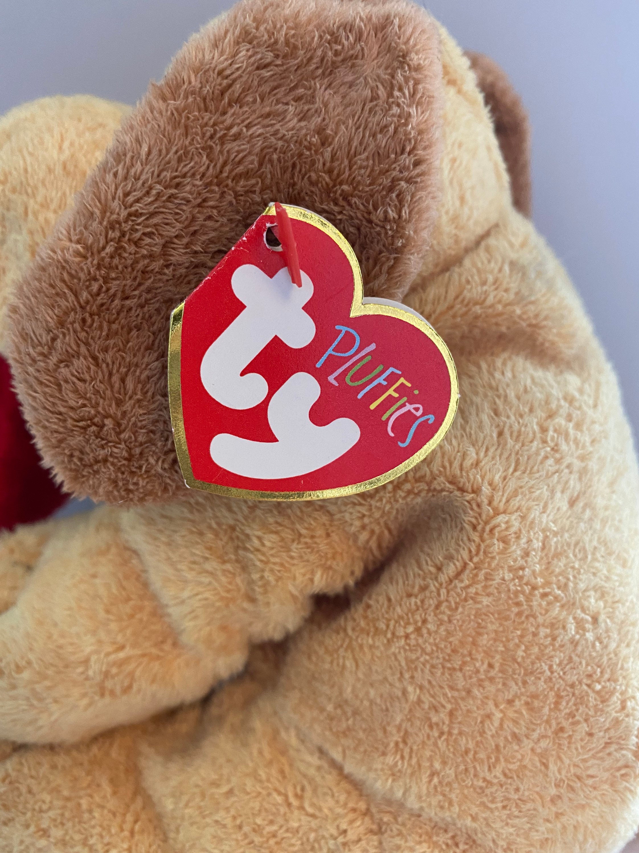 TY Pluffies Collection goodies the Dog Plush writing on - Etsy