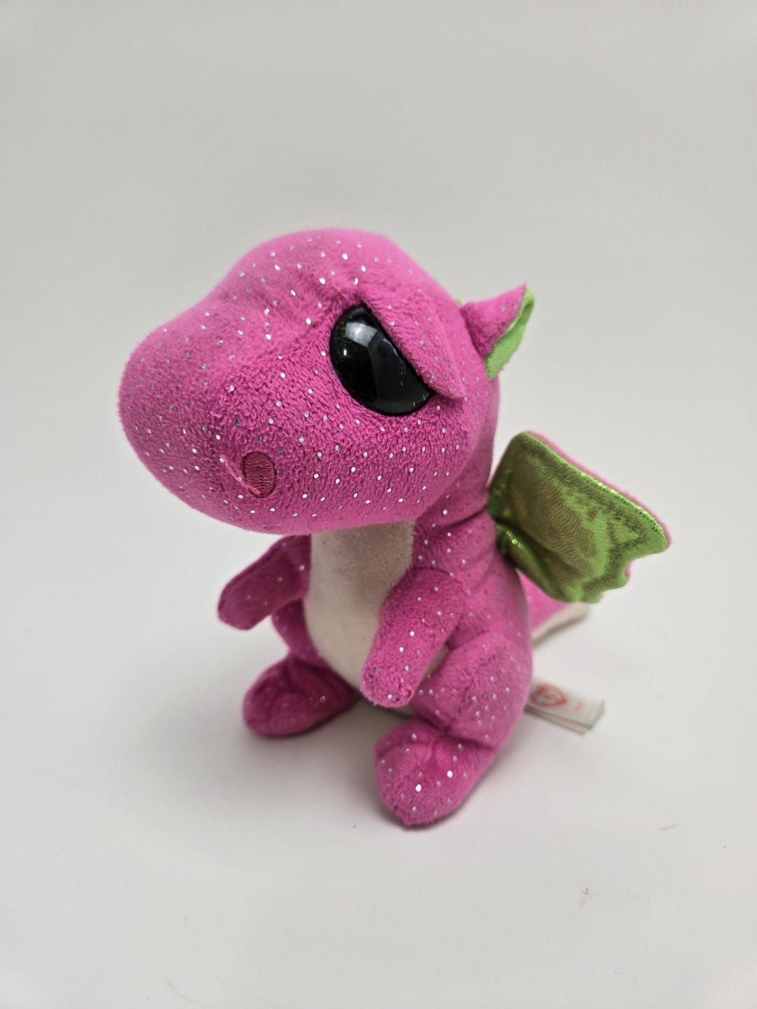 TY Beanie Boo “darla” the Pink Dragon - No Hang Tag! (6 Inch) - Etsy