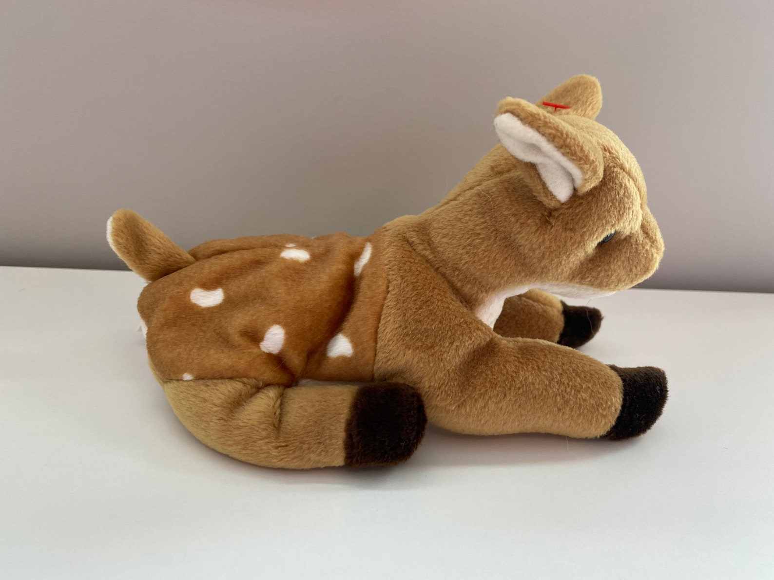 TY Beanie Baby whisper the Deer 6.5 Inch - Etsy