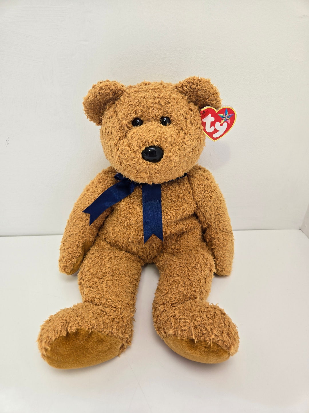 Ty Beanie Buddy “fuzz” the Adorable and Popular Fuzzy Bear! (13.5 Inch ...