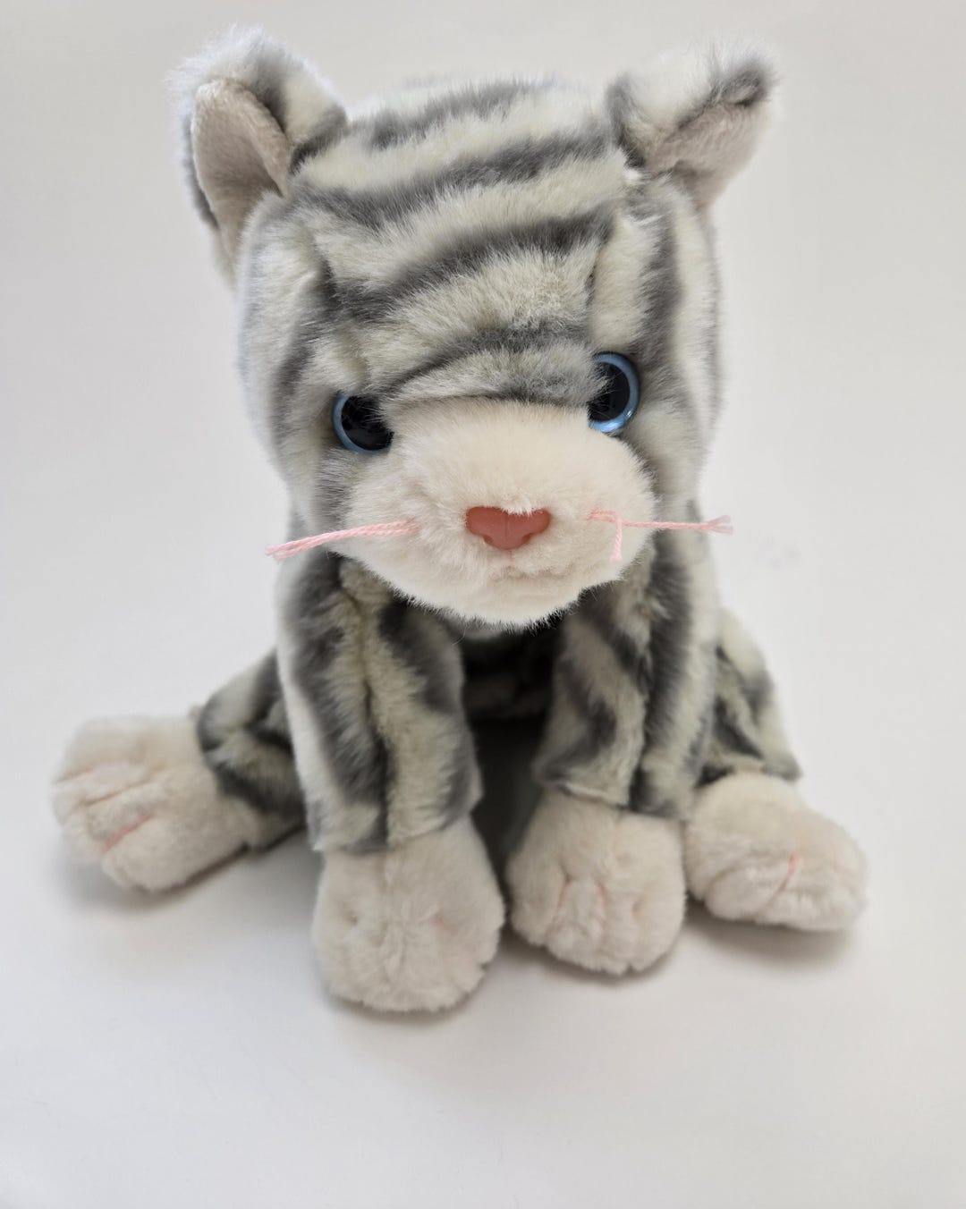 Ty Beanie Buddy silver the Tabby Cat No Hang Tag 12 Inch - Etsy