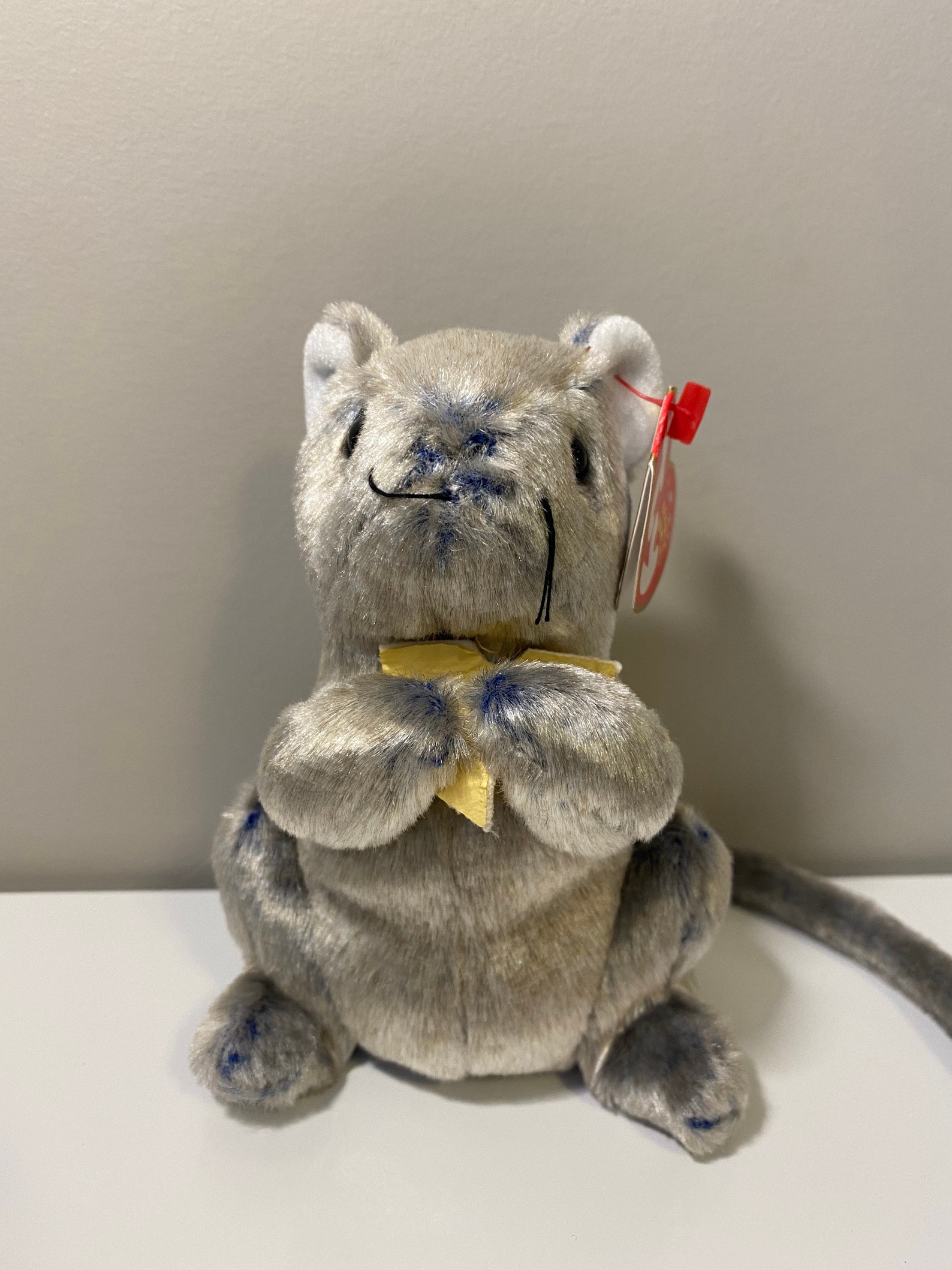 TY Beanie Baby cheddar the Mouse Plush 5.5 Inch - Etsy