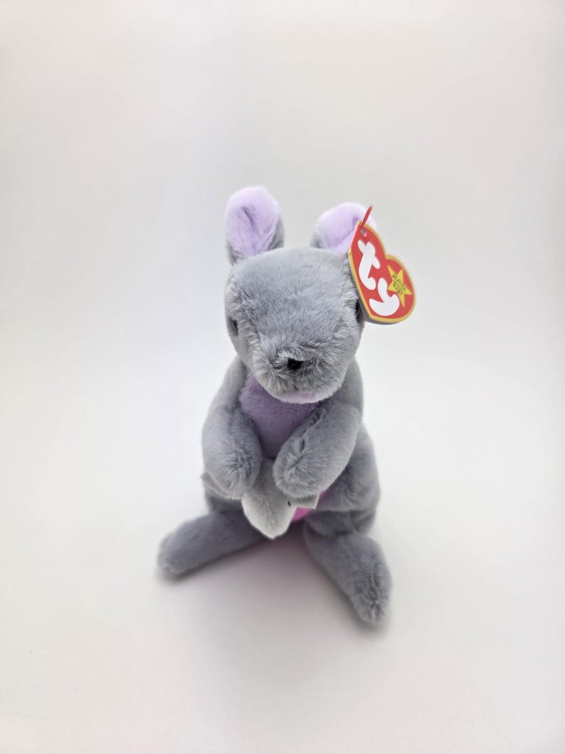 Ty Beanie Baby “kayla” the Kangaroo and Baby - 30th Anniversary Series ...