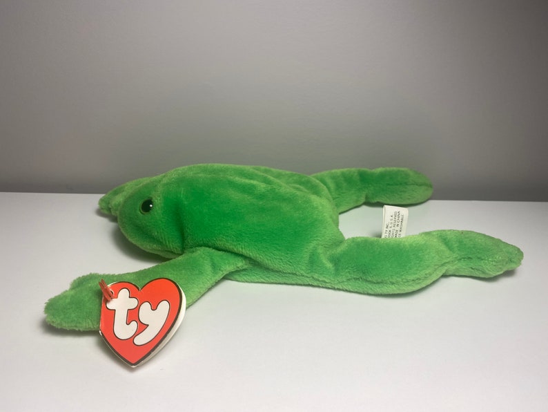 TY Beanie Baby Legs the Frog 3rd Generation Hang Tag 1st | Etsy