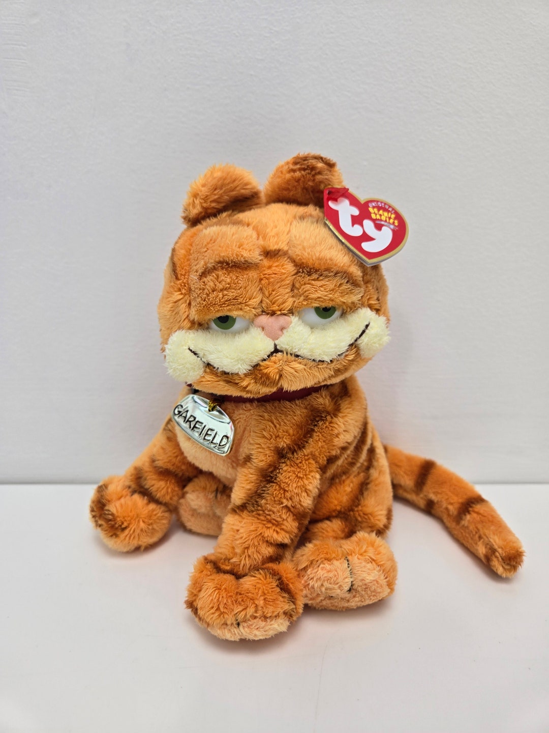 Ty Beanie Baby “garfield” the Orange Cat! (7 Inch) - Etsy